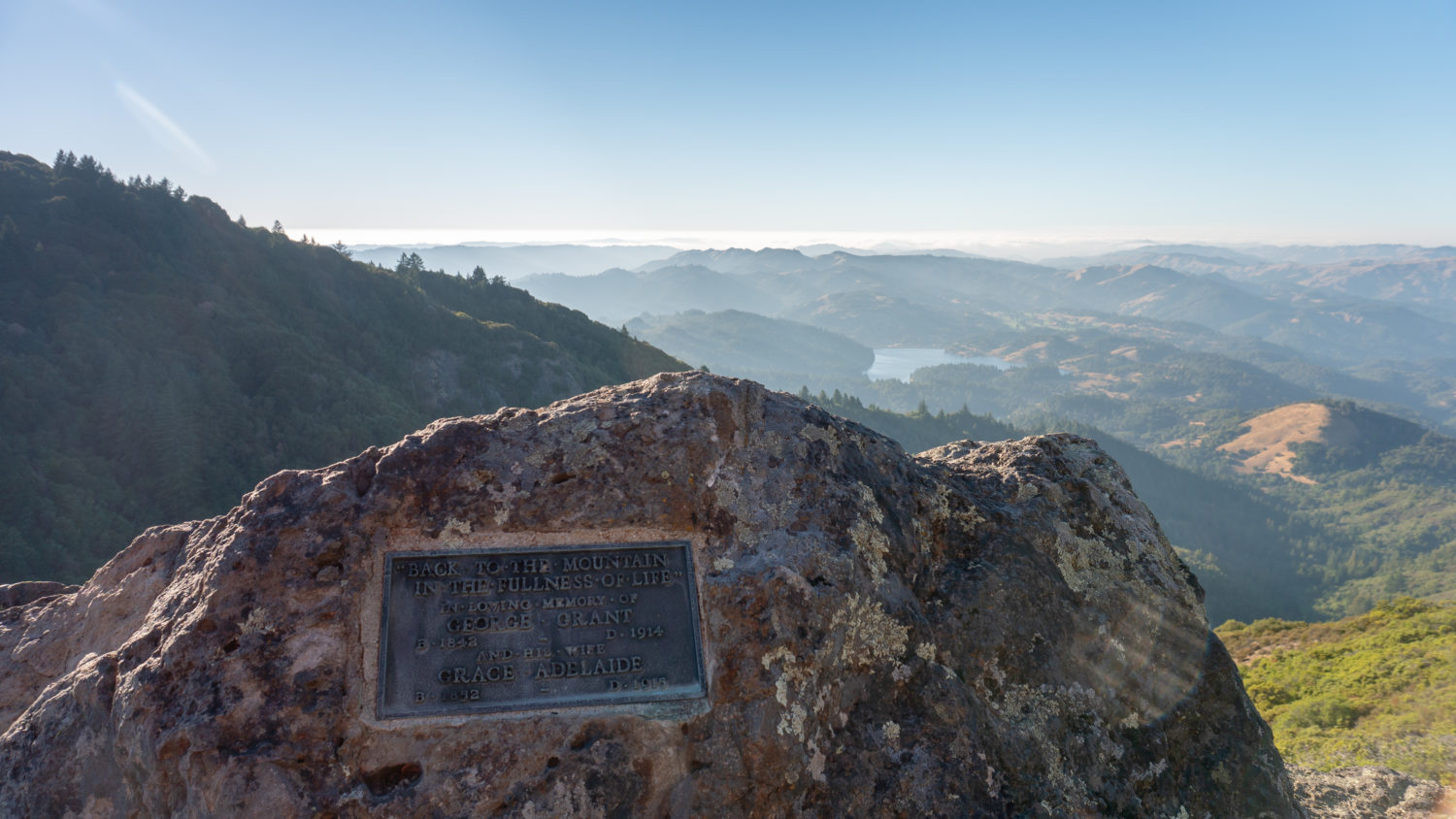 Verna Dunshee Trail and Gardiner Fire Lookout in Mount Tamalpais State ...