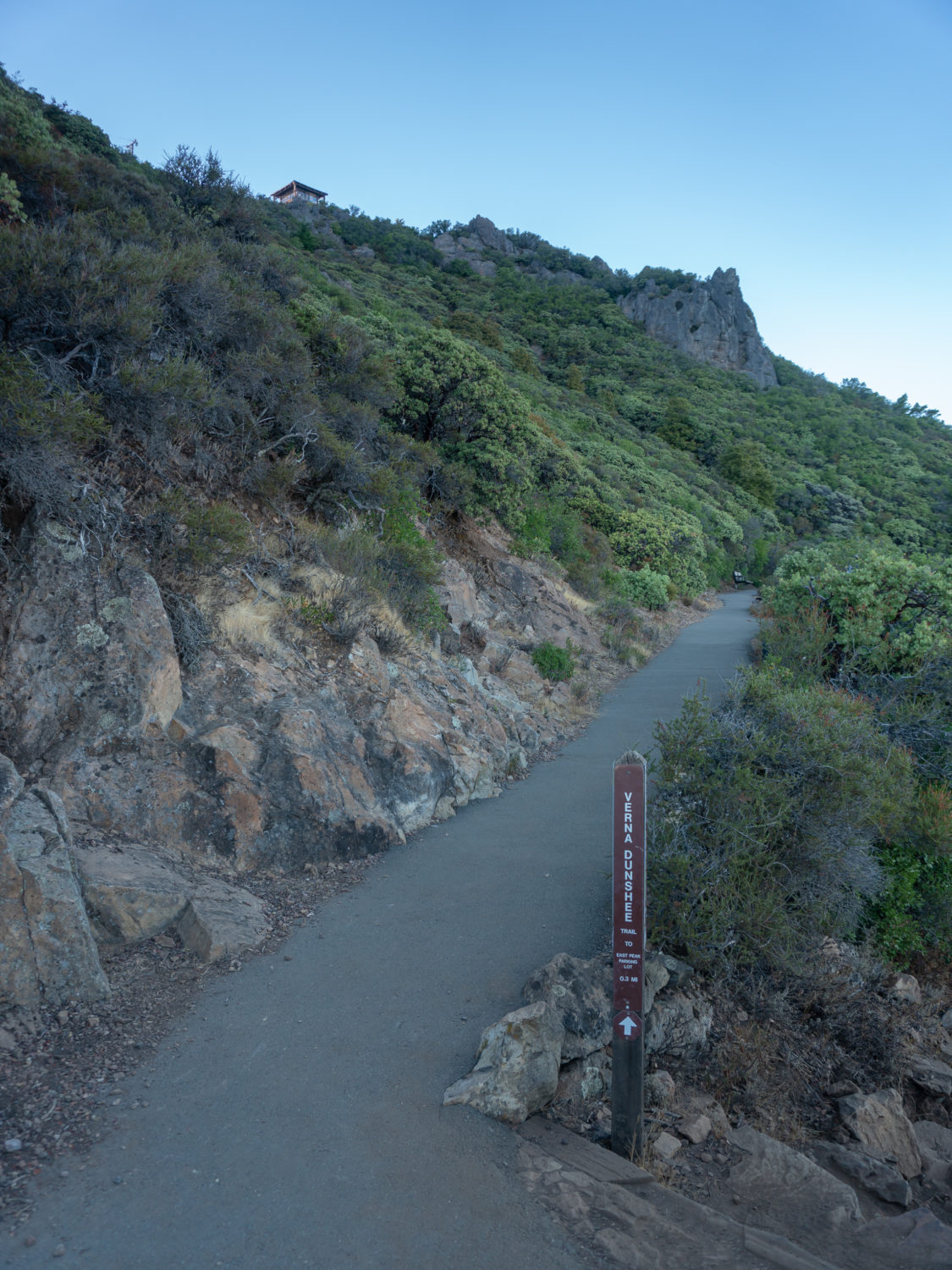 Verna Dunshee Trail and Gardiner Fire Lookout in Mount Tamalpais State ...